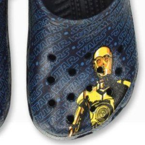 CROCS | Shoes | New Crocs Baby Star Wars R2d2 C3po Navy Water Shoe ...